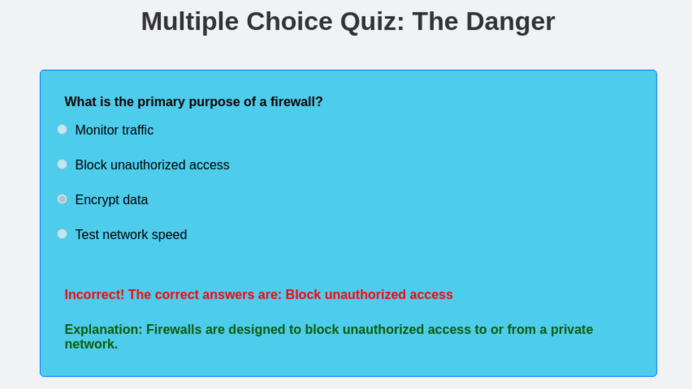 Nigel Galbraith - Quiz Creator